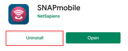 SNAPMobile Troubleshooting