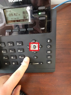 Performing a Phone Reset (Yealink)