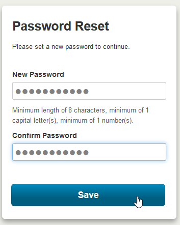 How to Reset your Portal Password