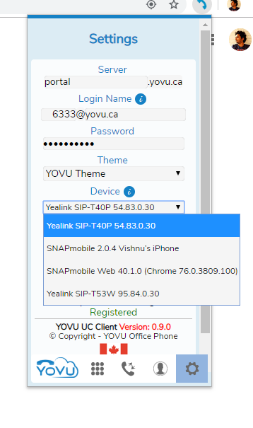 YOVU UC Client Chrome Extension How-To-Guide